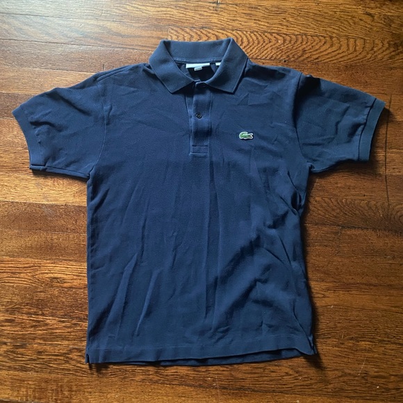 Lacoste | Shirts | Navy Lacoste Polo Mens Small | Poshmark